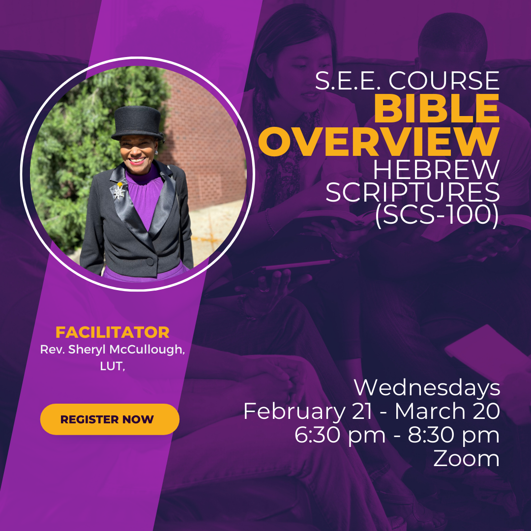 S.E.E. in the Field – Bible Overview: Hebrew Scriptures (SCS-100 ...